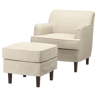 ROCKSJON кресло и табуретка 69508893 | IKEA България